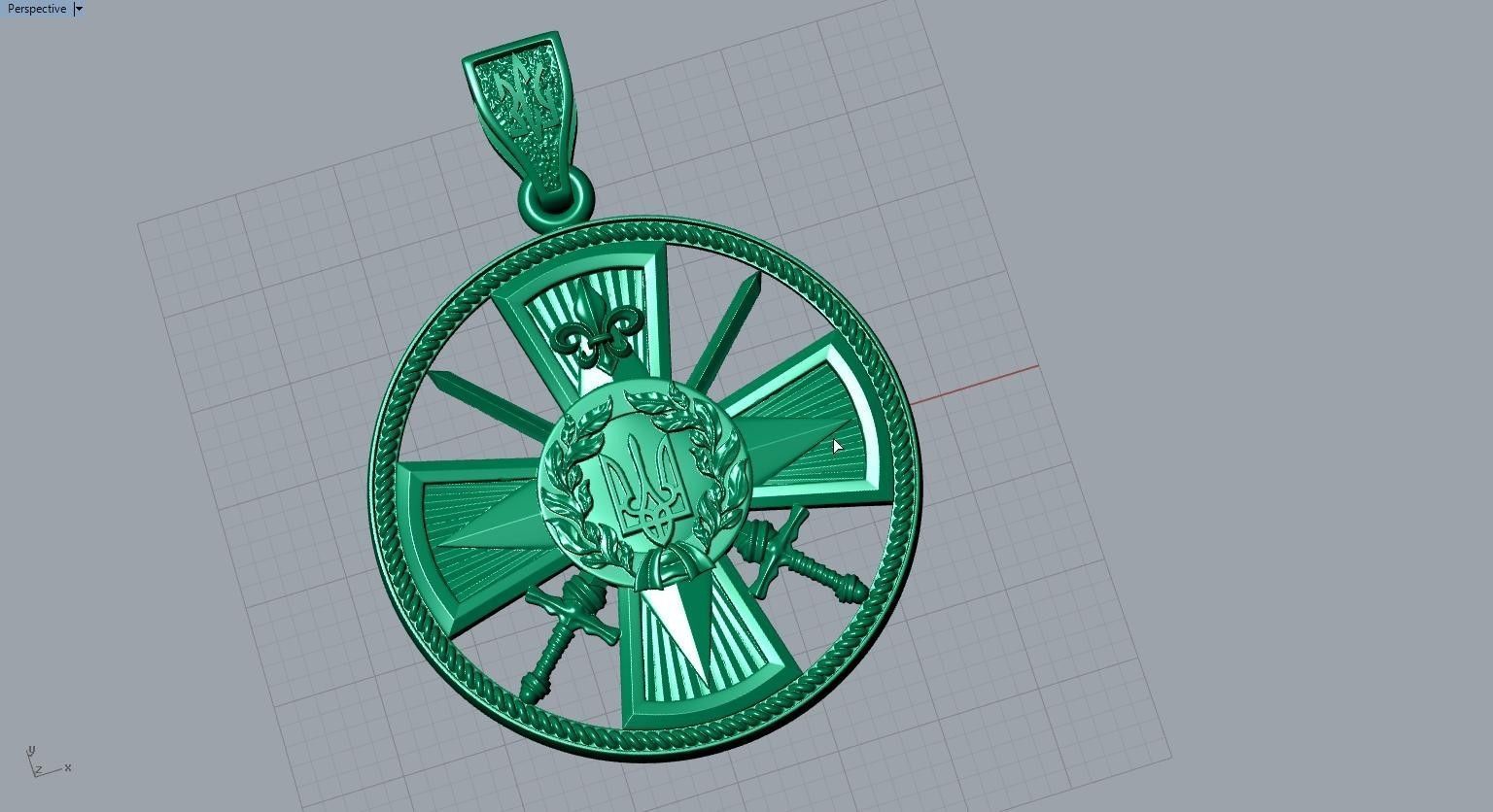 Ukranian Army Emblems 3D model 3D printable | CGTrader