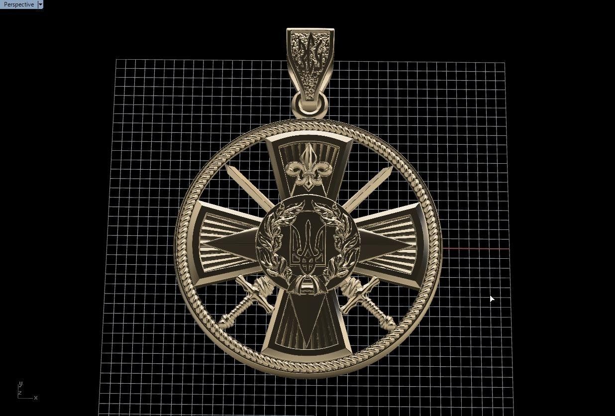Ukranian Army Emblems 3D model 3D printable | CGTrader