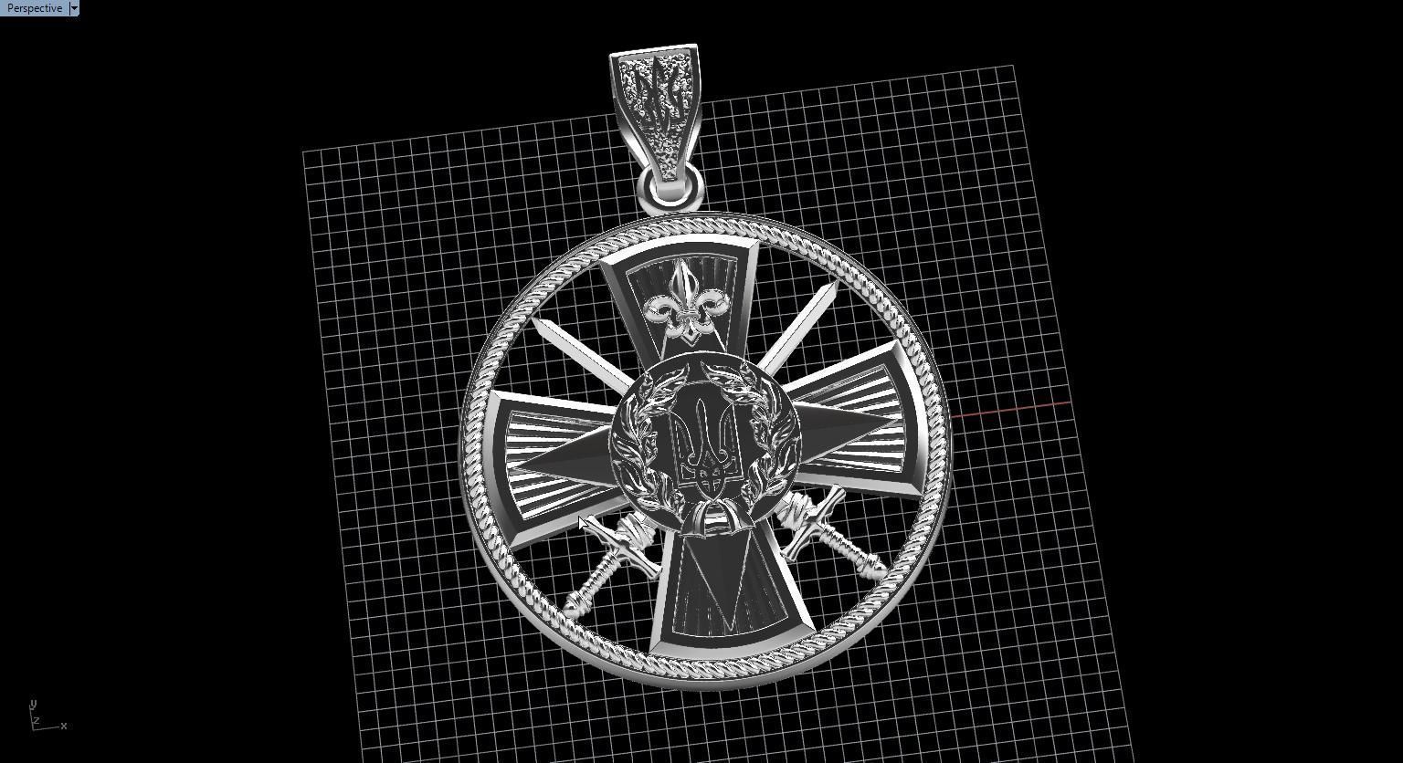 Ukranian Army Emblems 3D model 3D printable | CGTrader