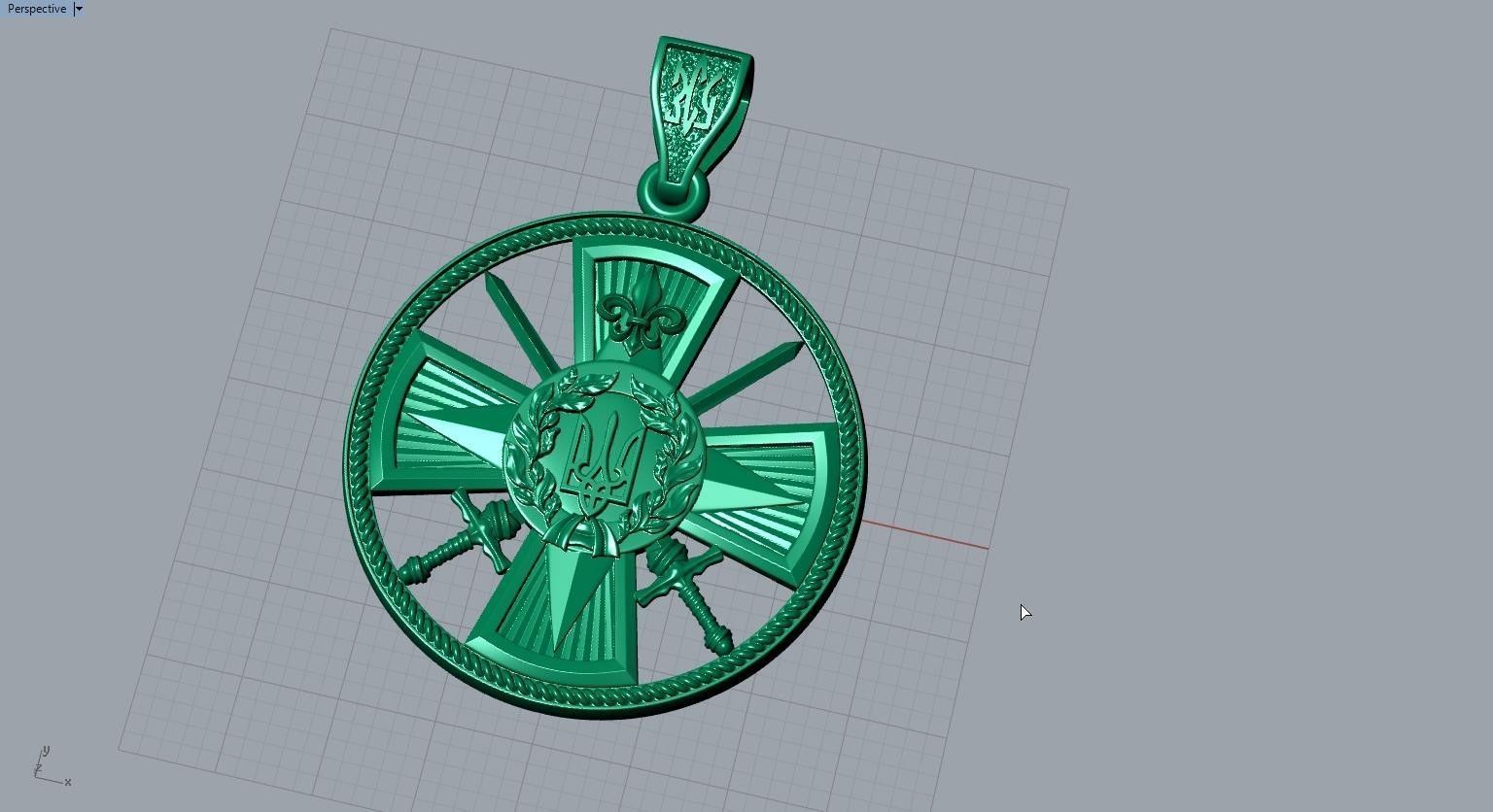 Ukranian Army Emblems 3D model 3D printable | CGTrader