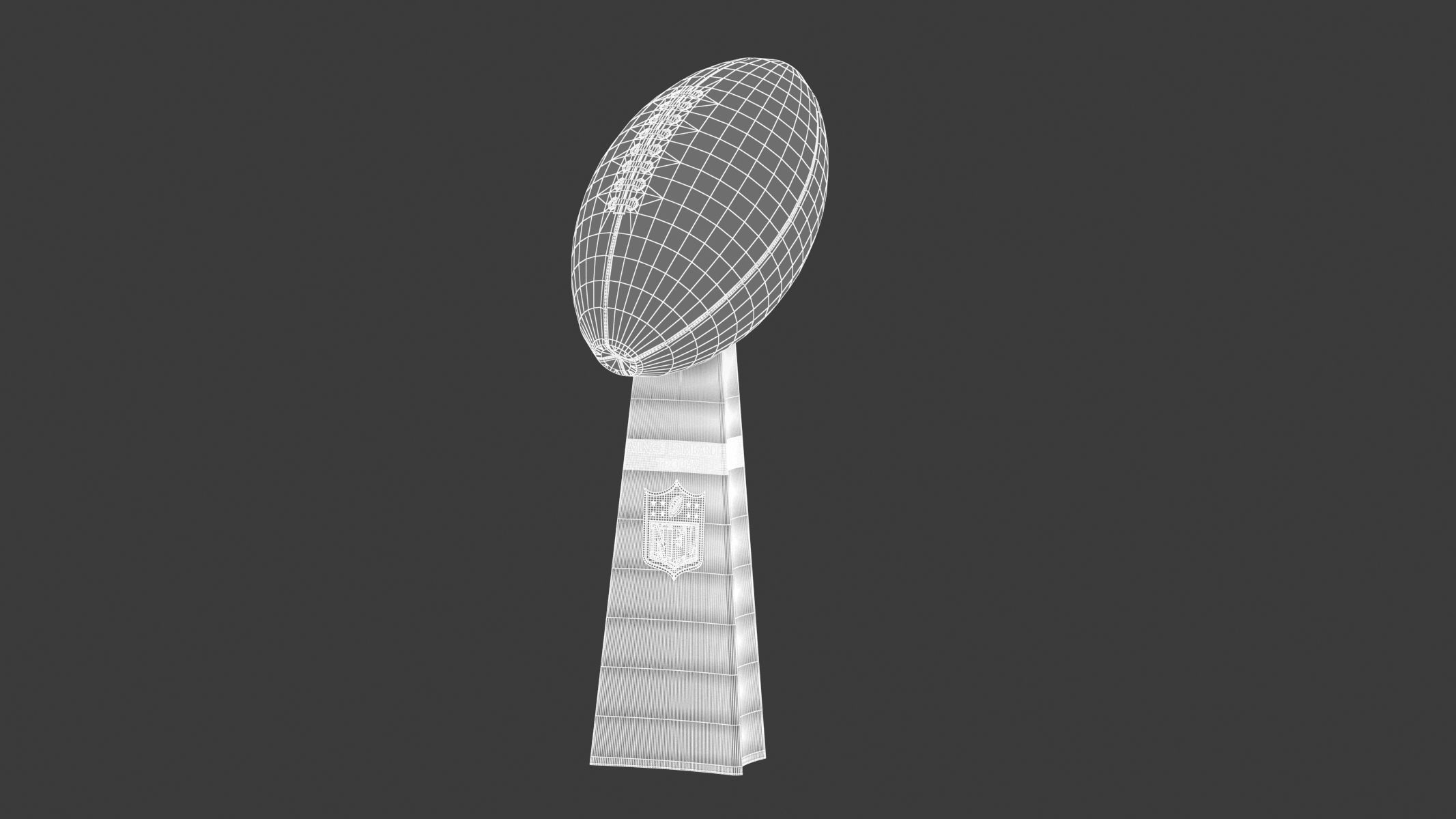 Super Bowl Cup Trophy 3D model | CGTrader