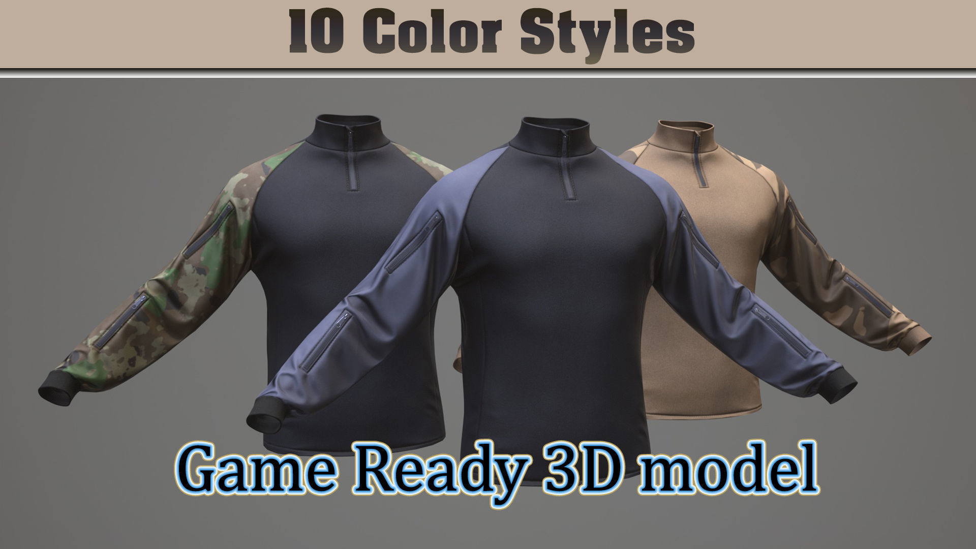 3D model Sweater 01 VR / AR / low-poly | CGTrader