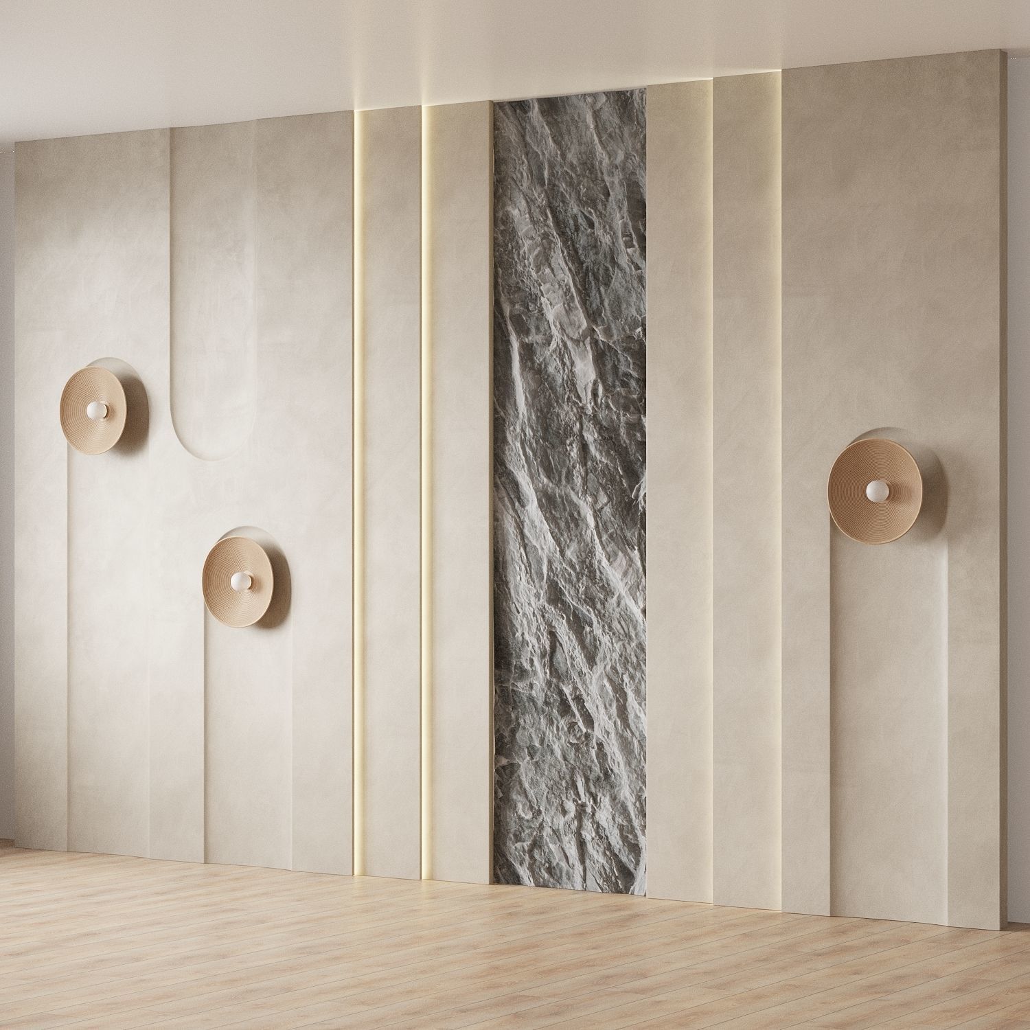 Wall Panle 02 3D model | CGTrader