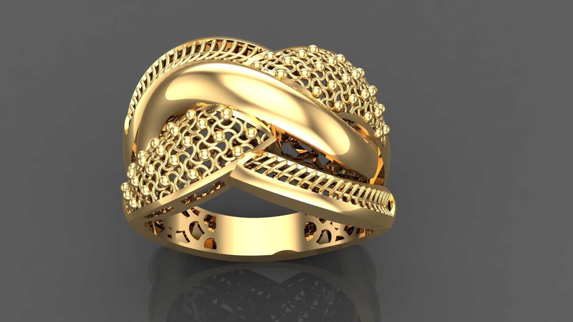 Women diamond ring 3dm stl render 3D Model Collection 3D print 3D model ...
