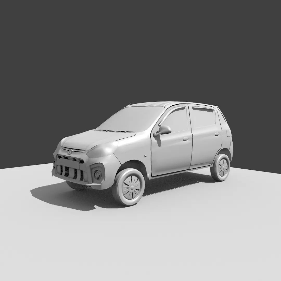 Maruti Suzuki Alto 800 LXI 3D model | CGTrader