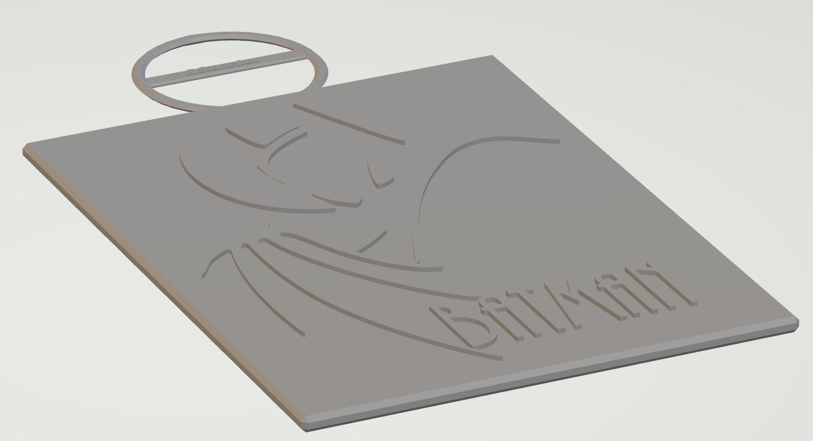 Batman the animated series logo revision 8 free 3D model 3D printable ...