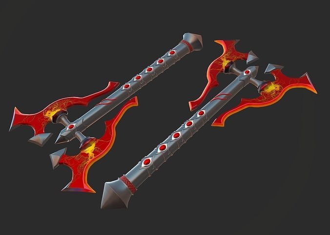 3D model Fire Axe VR / AR / low-poly | CGTrader