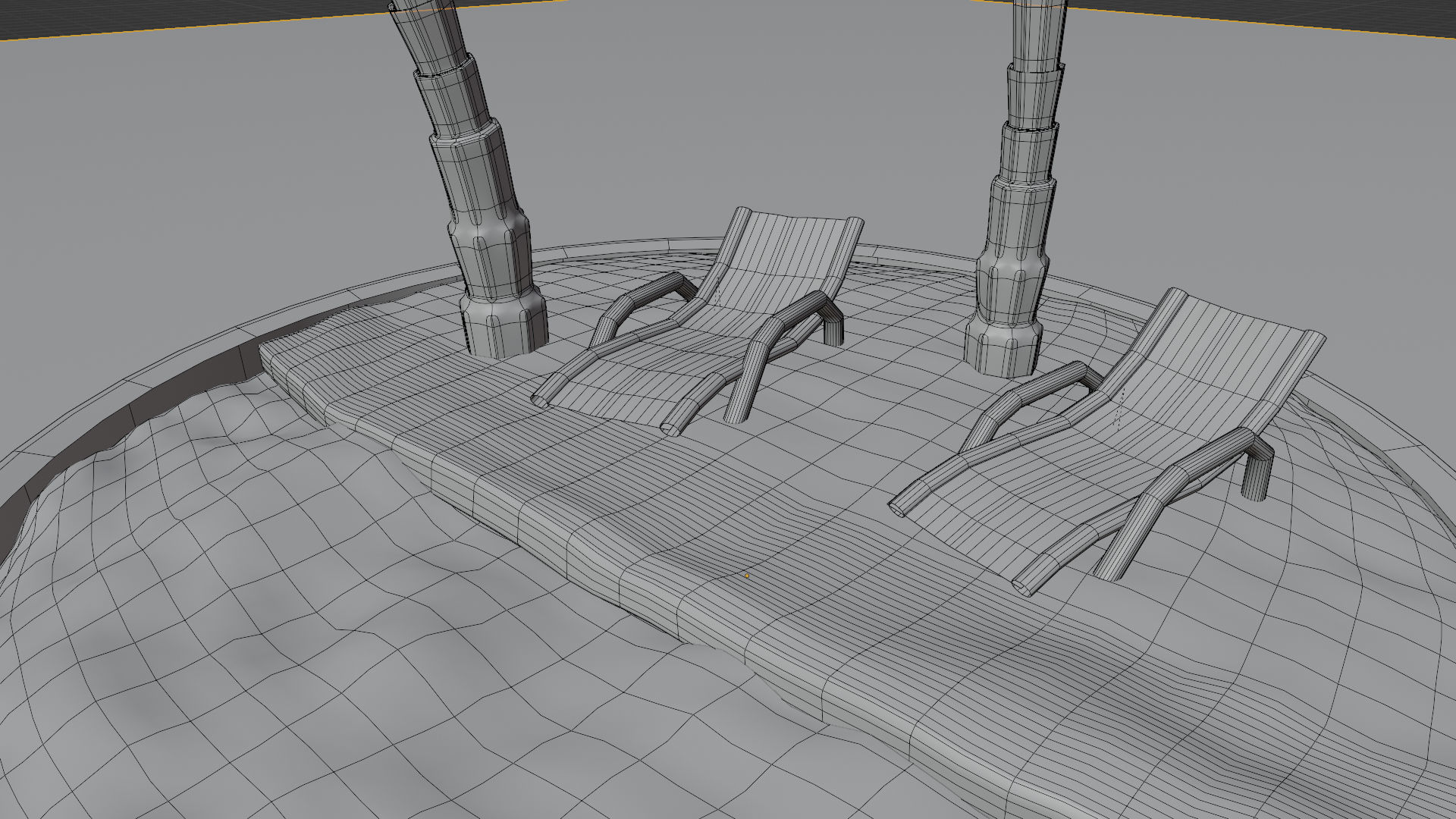 Mini-Island 3D model animated | CGTrader