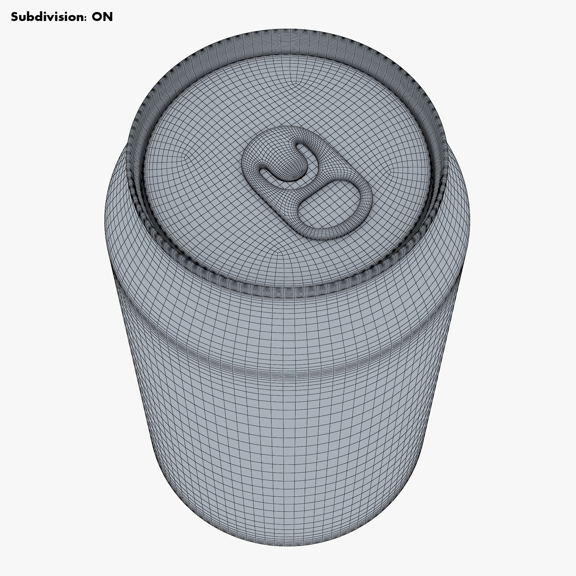 Ice Tea Classic Can 330ml Simple M 1 3D model | CGTrader
