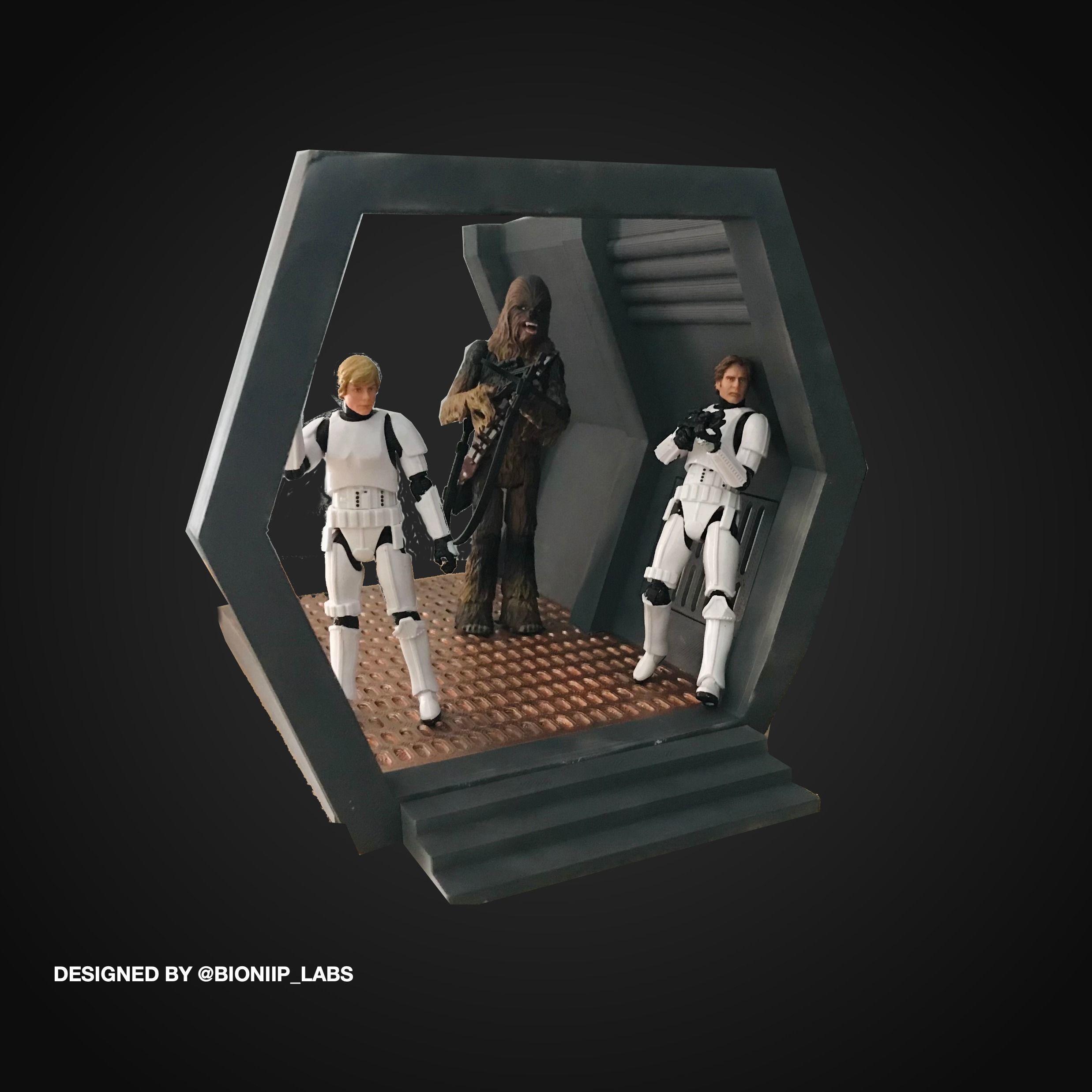 Death Star Detention Block Diorama 3D model 3D printable | CGTrader