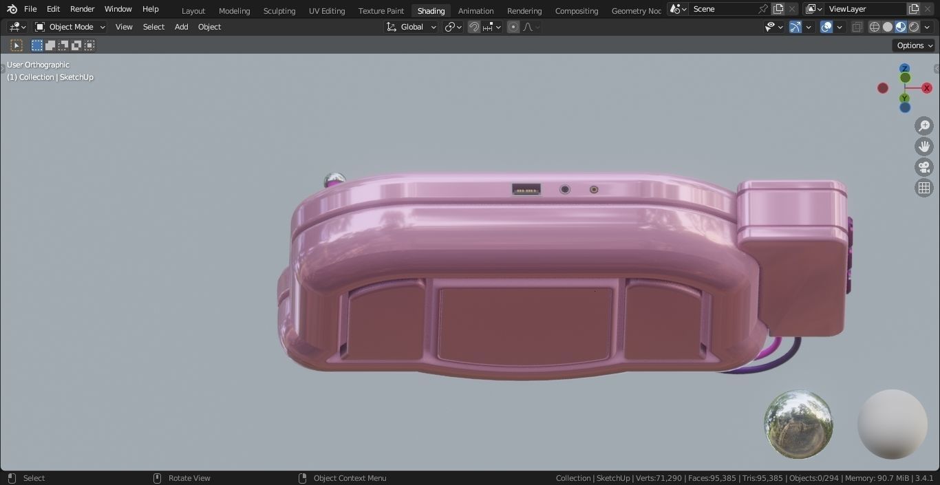 Retro 3d Model Manager free 3D model | CGTrader