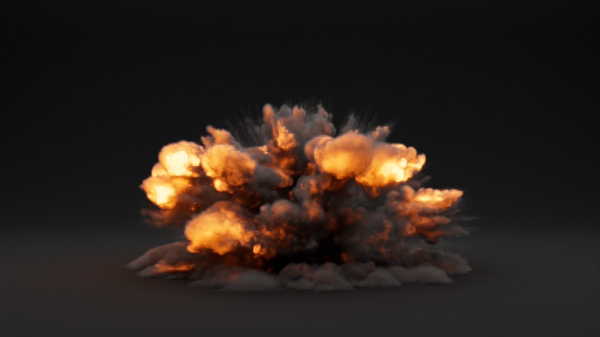 Low Poly Explosion 1 Trial version free 3D model animated | CGTrader