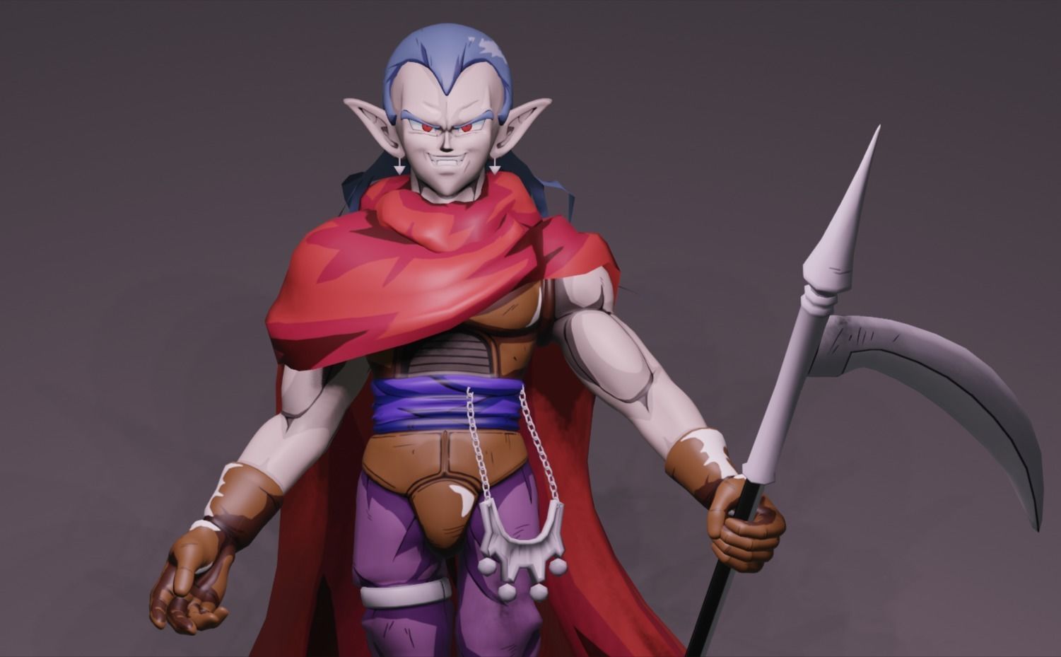 Anime Character - CT Magus 3D model | CGTrader