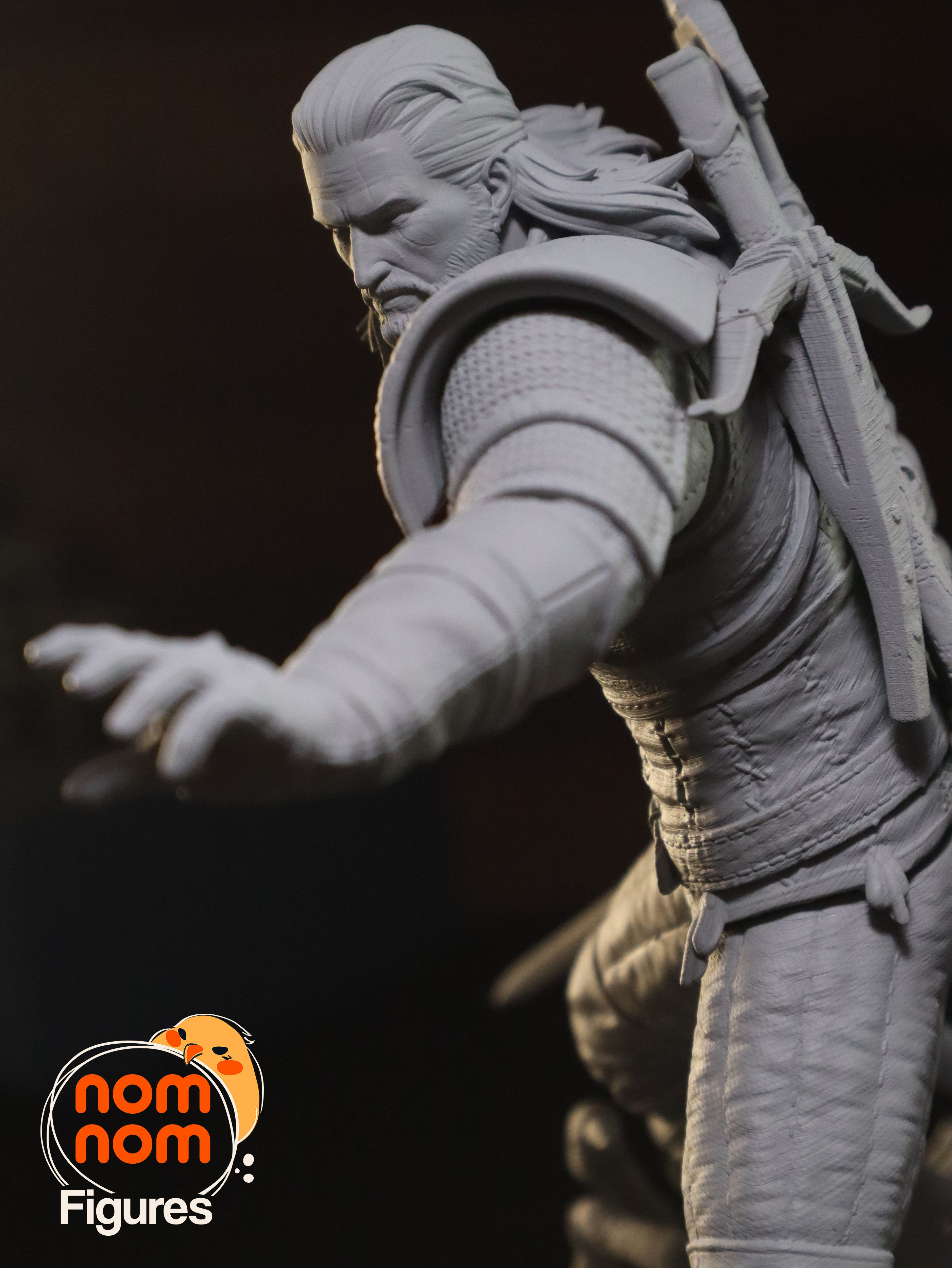 Geralt from The Witcher 3D model 3D printable | CGTrader