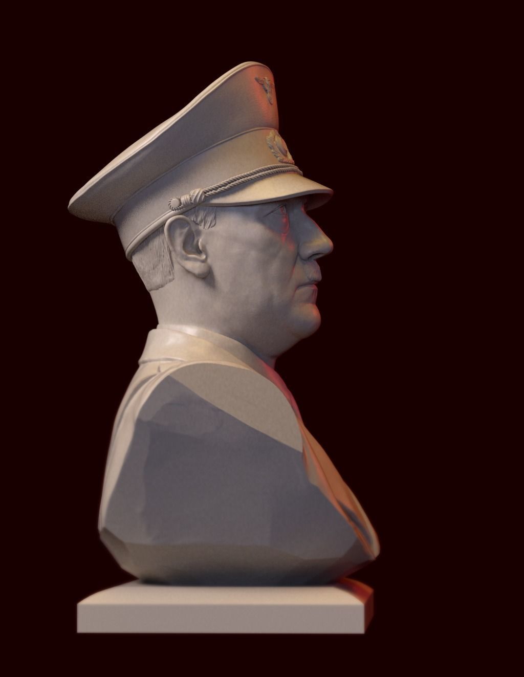 Adolf Hitler 3D model 3D printable | CGTrader