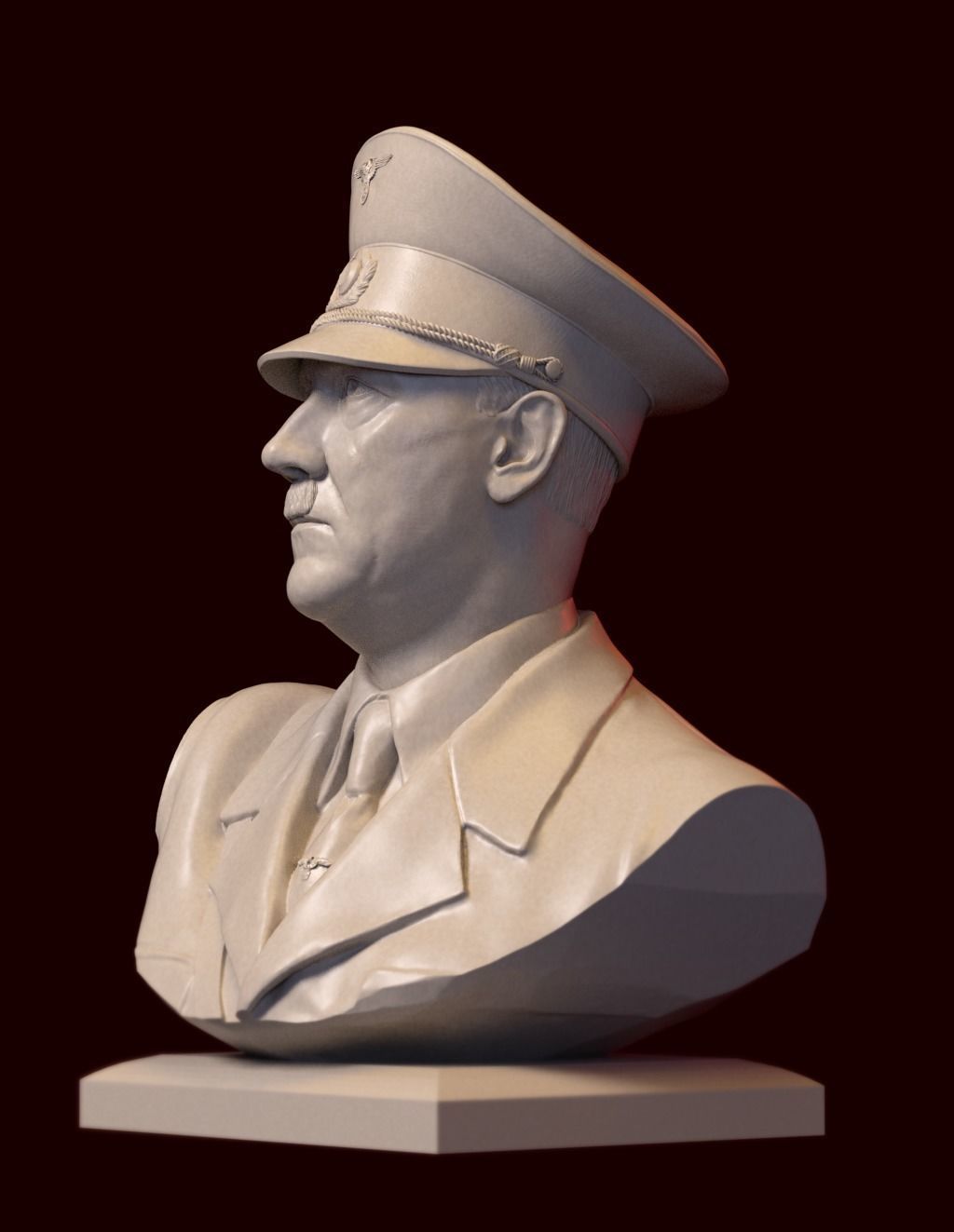 Adolf Hitler 3D model 3D printable | CGTrader