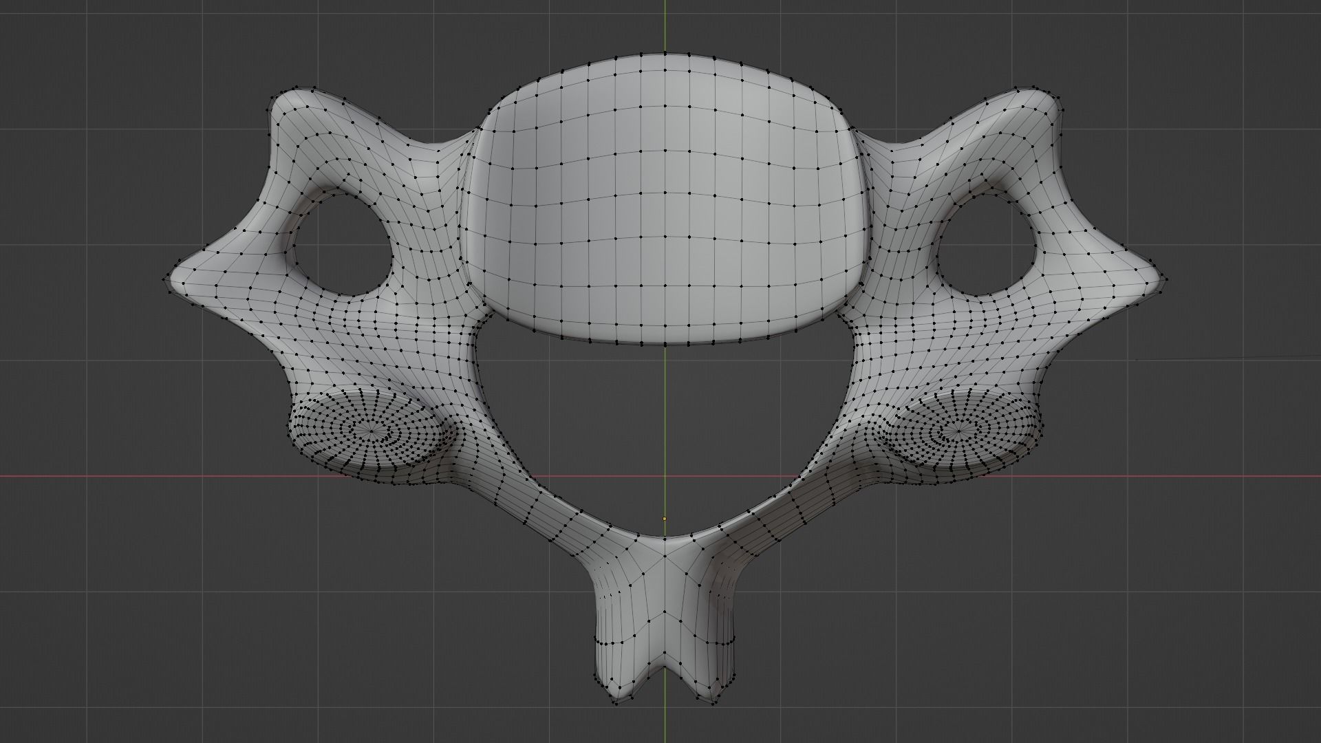 The Fourth Cervical Vertebra 3D model | CGTrader