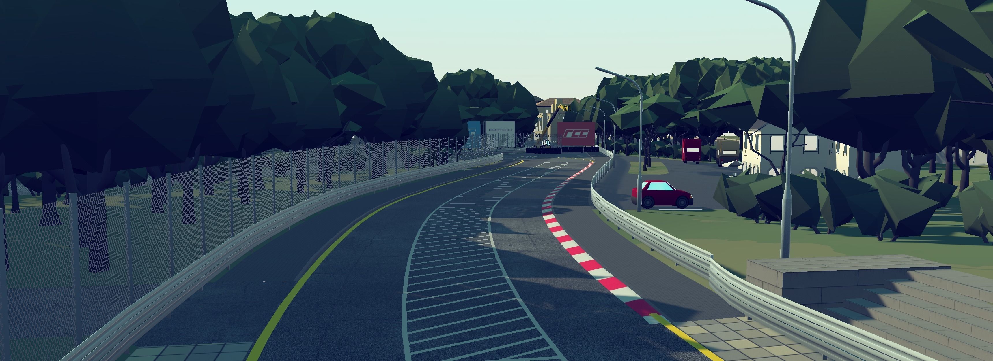 3D model Cartoon Race Track Nuremberg VR / AR / low-poly | CGTrader