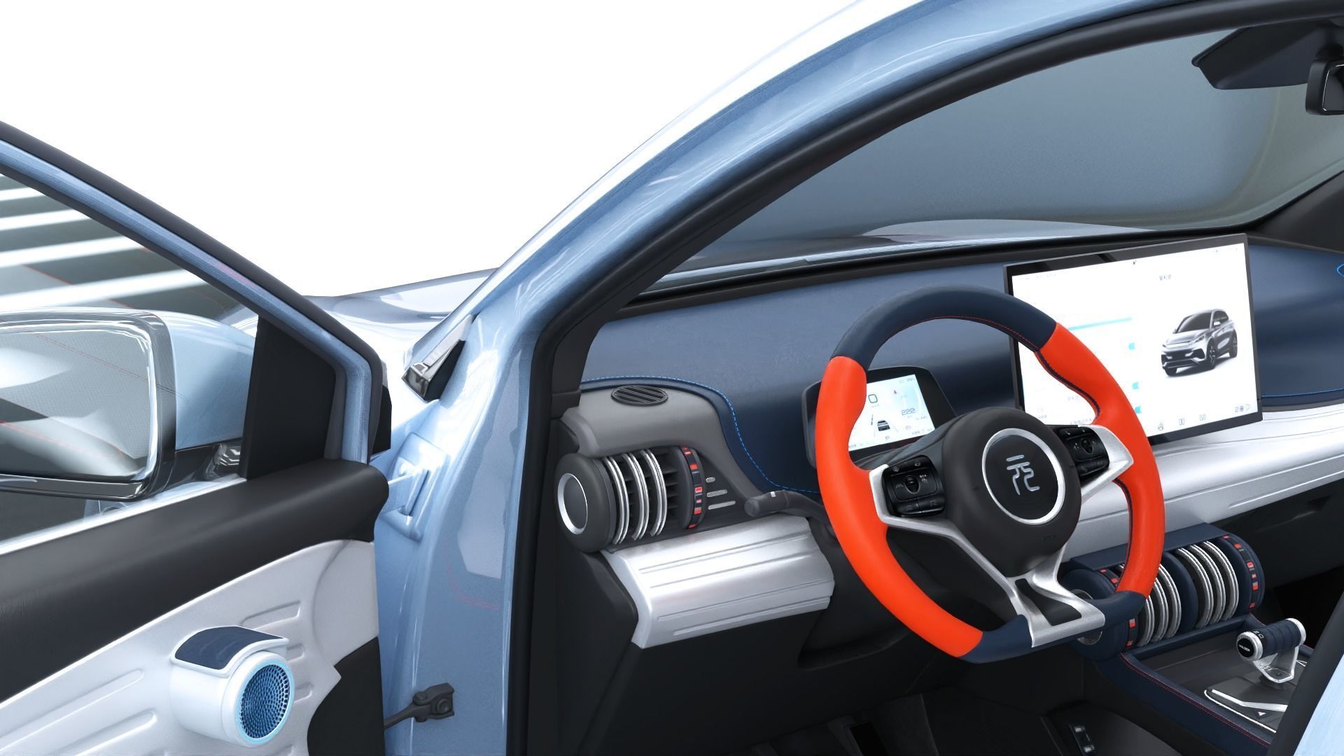 BYD Atto3 BYD YUAN PLUS EV 2023 Champion Edition with interior 3D model animated rigged | CGTrader