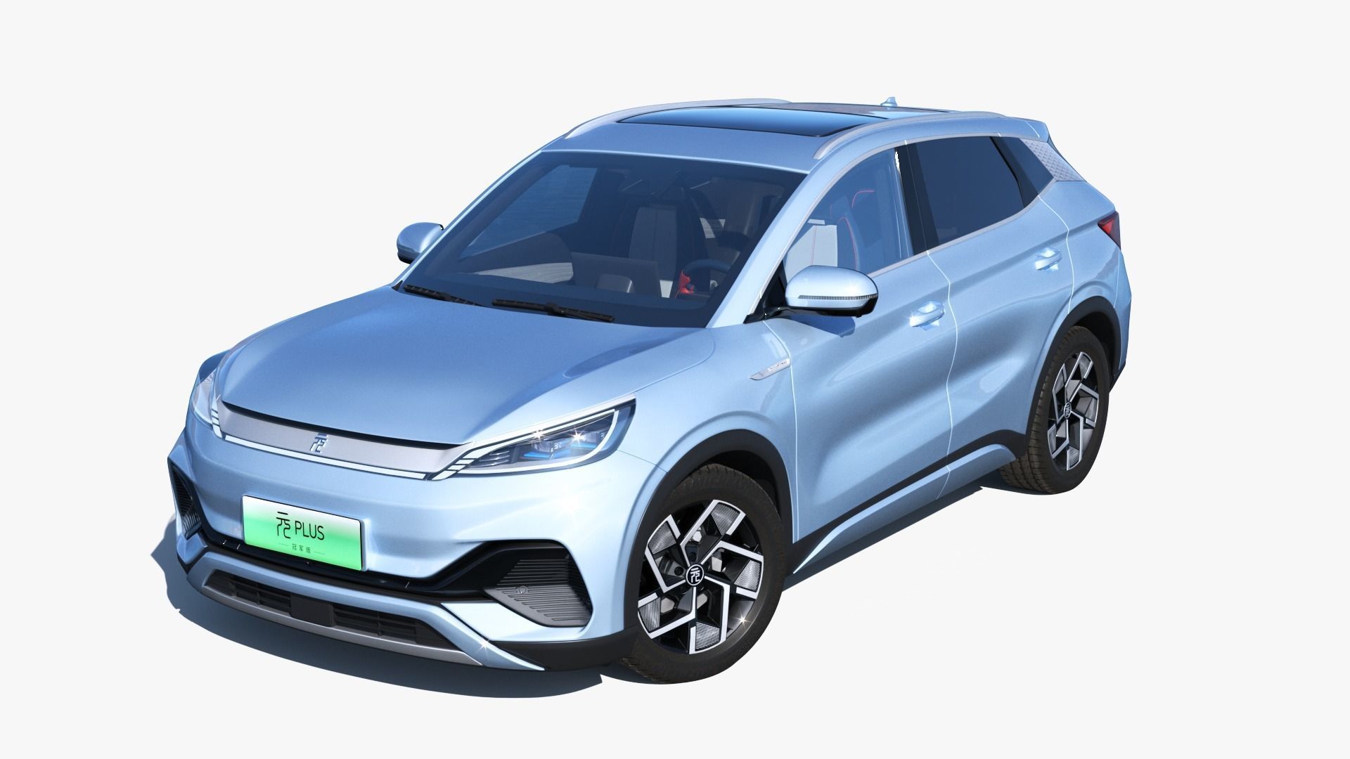 BYD Atto3 BYD YUAN PLUS EV 2023 Champion Edition with interior 3D model ...