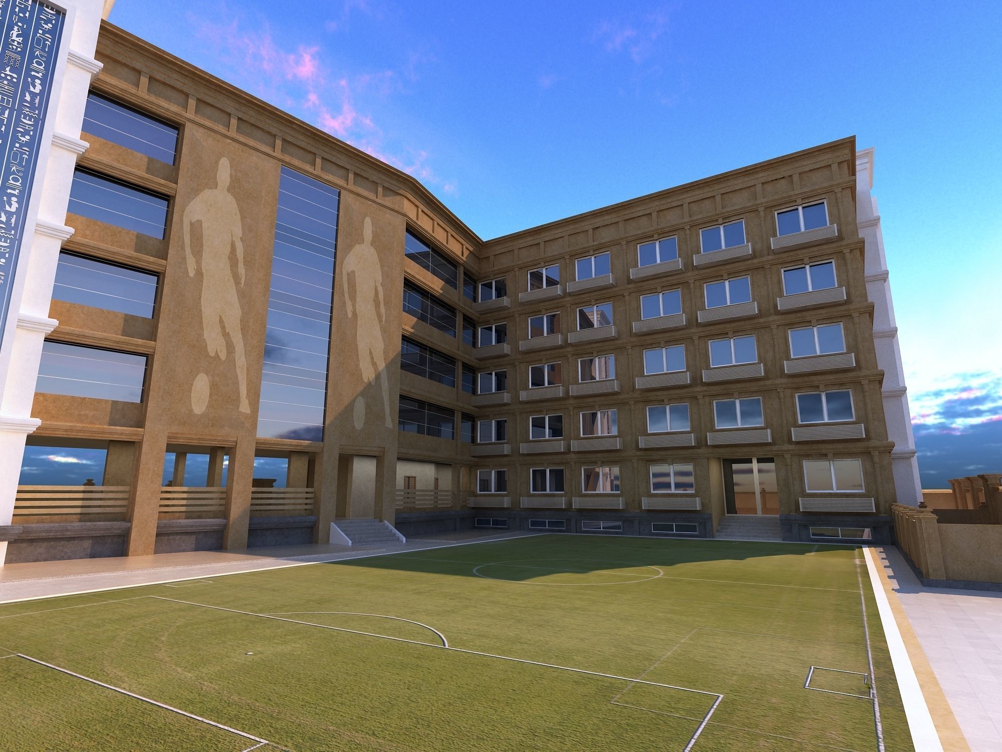 0204 - School Architecture Project - 2D Drawings - 3D Files 3D model ...