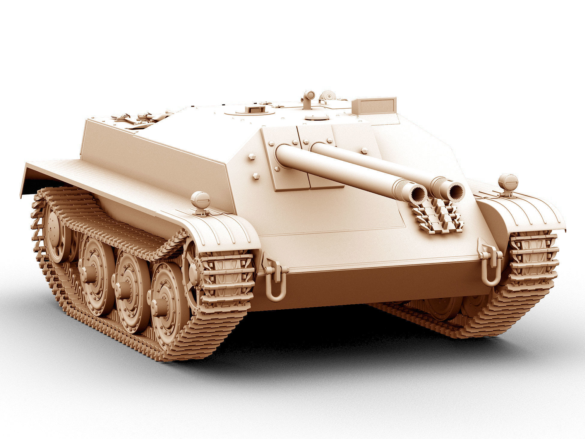 E-5 Rutscher tank 3D model | CGTrader