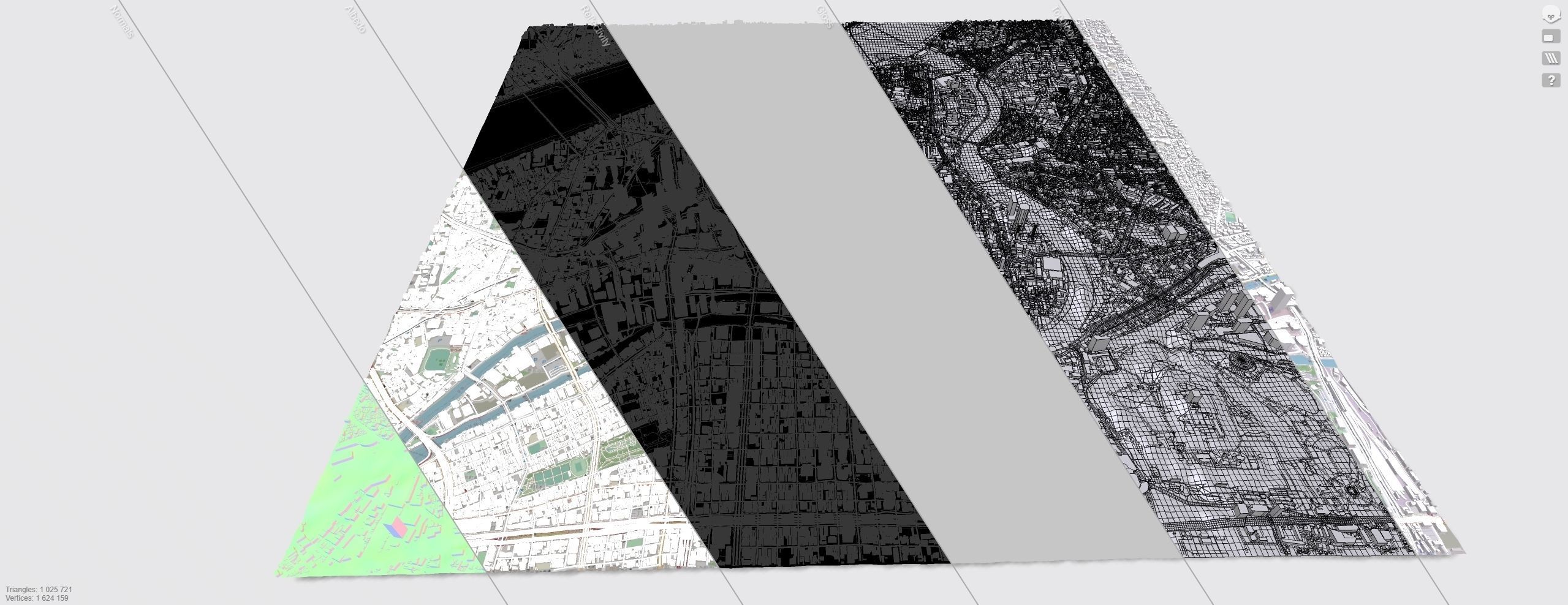 Cityscape Osaka Japan 3D model | CGTrader