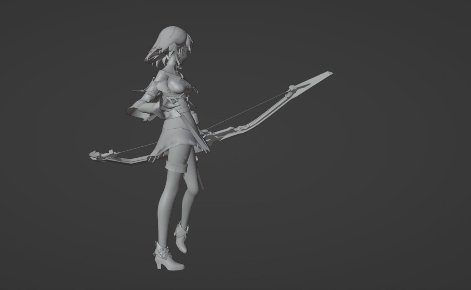 Anime Character - HSR March 7th 3D model | CGTrader