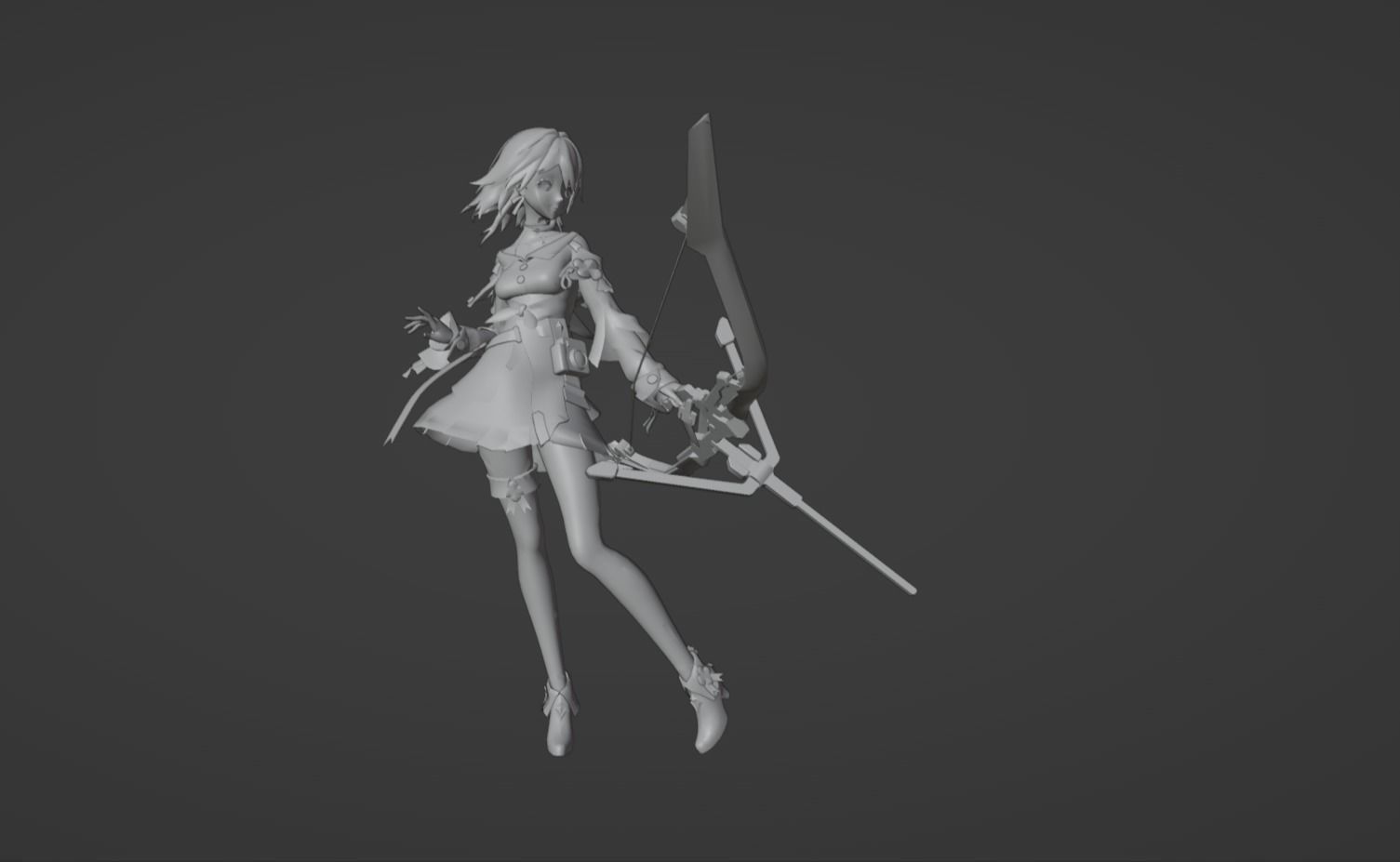 Anime Character - HSR March 7th 3D model | CGTrader
