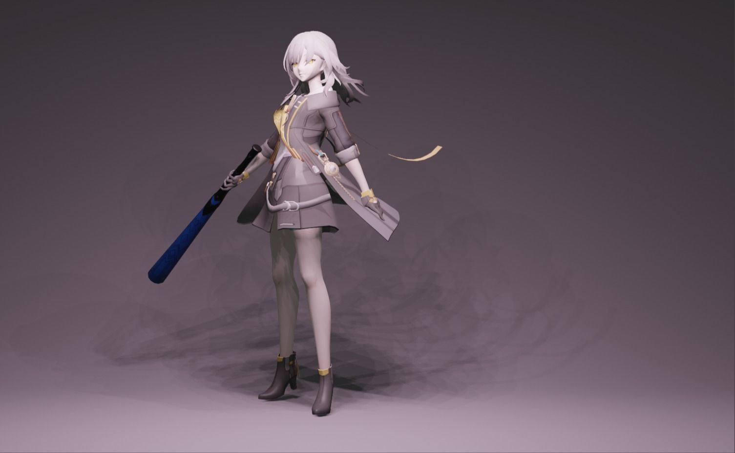 Anime Character - HSR Receptacle Stelle 3D model | CGTrader