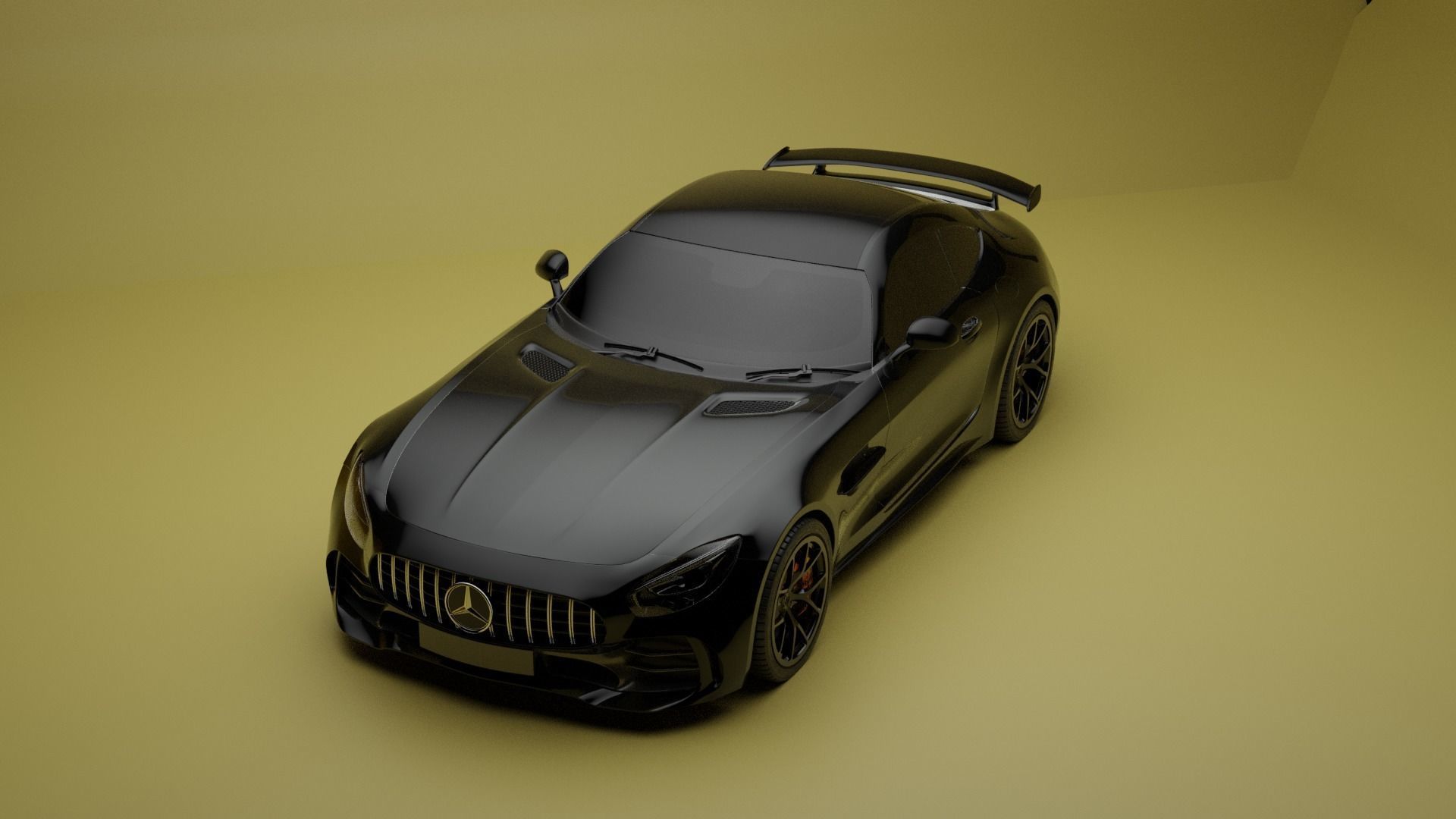 3D model Mercedes Benz GT63 VR / AR / low-poly | CGTrader