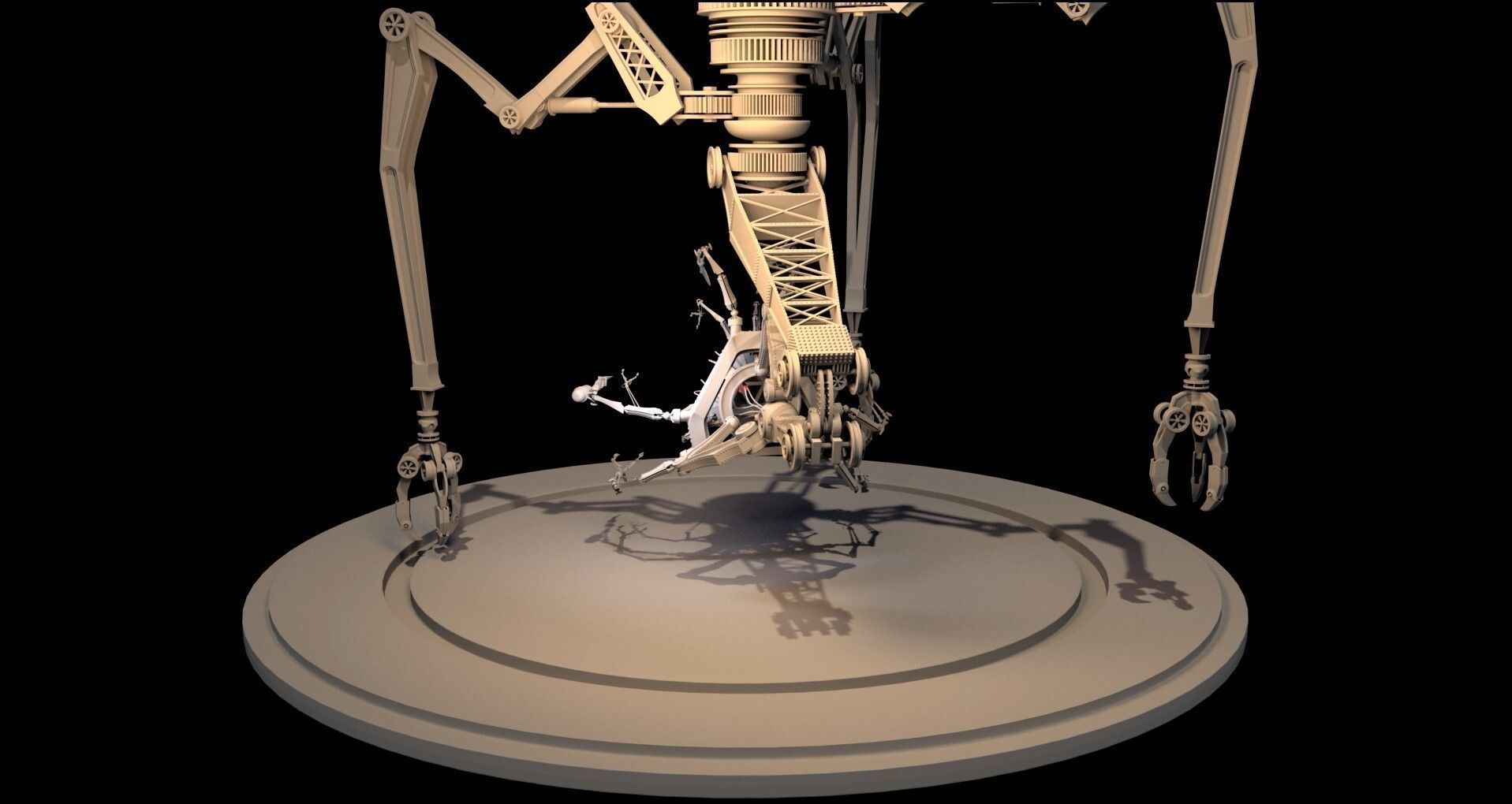 Fabrication Machine from the film 9 3D model | CGTrader