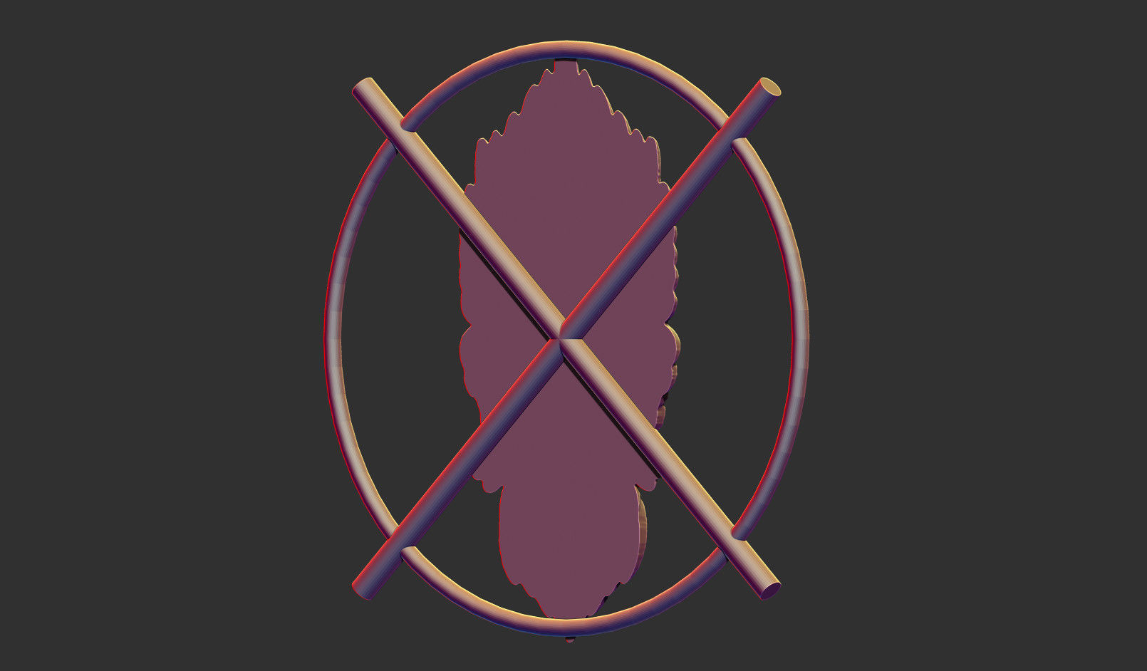 Old man in the tree bas relief depth map image 3D model 3D printable ...