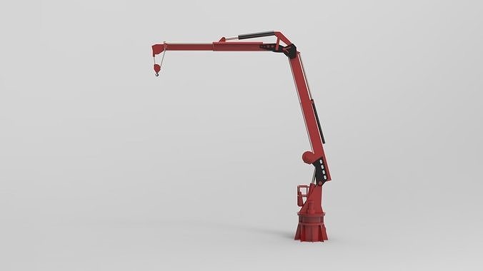 Crane Deck Ship 3D model | CGTrader