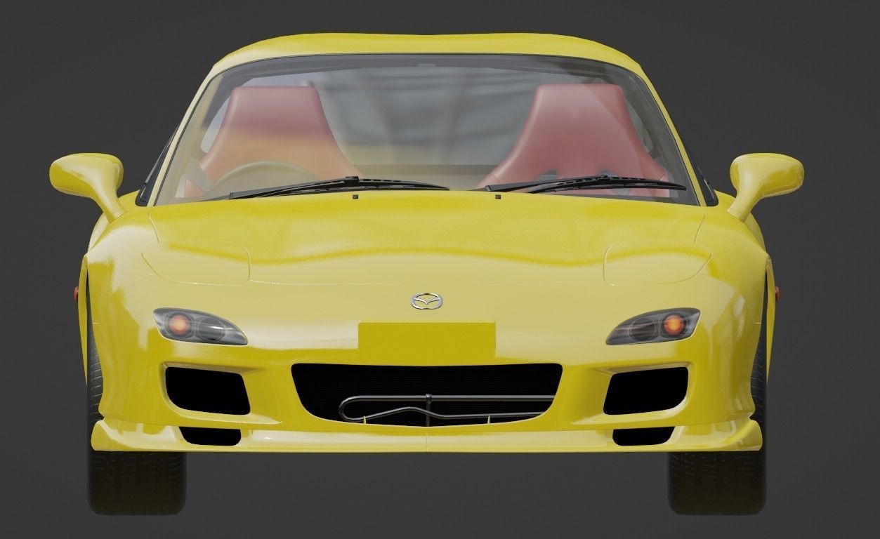 3D model mazda rx7 fd VR / AR / low-poly | CGTrader