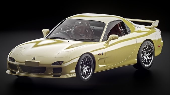 3D model mazda rx7 fd VR / AR / low-poly | CGTrader