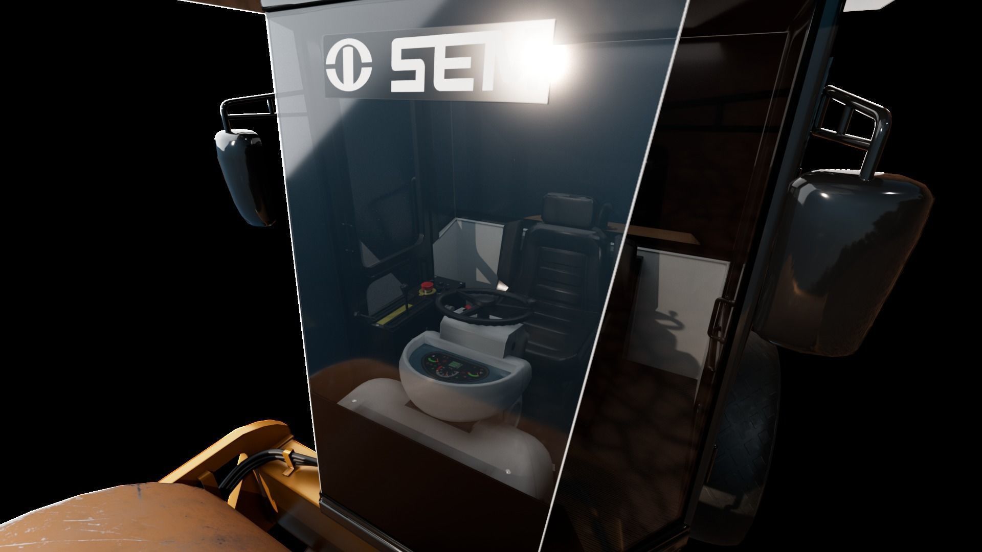 3D model SEM 510 Soil Compactor VR / AR / low-poly | CGTrader