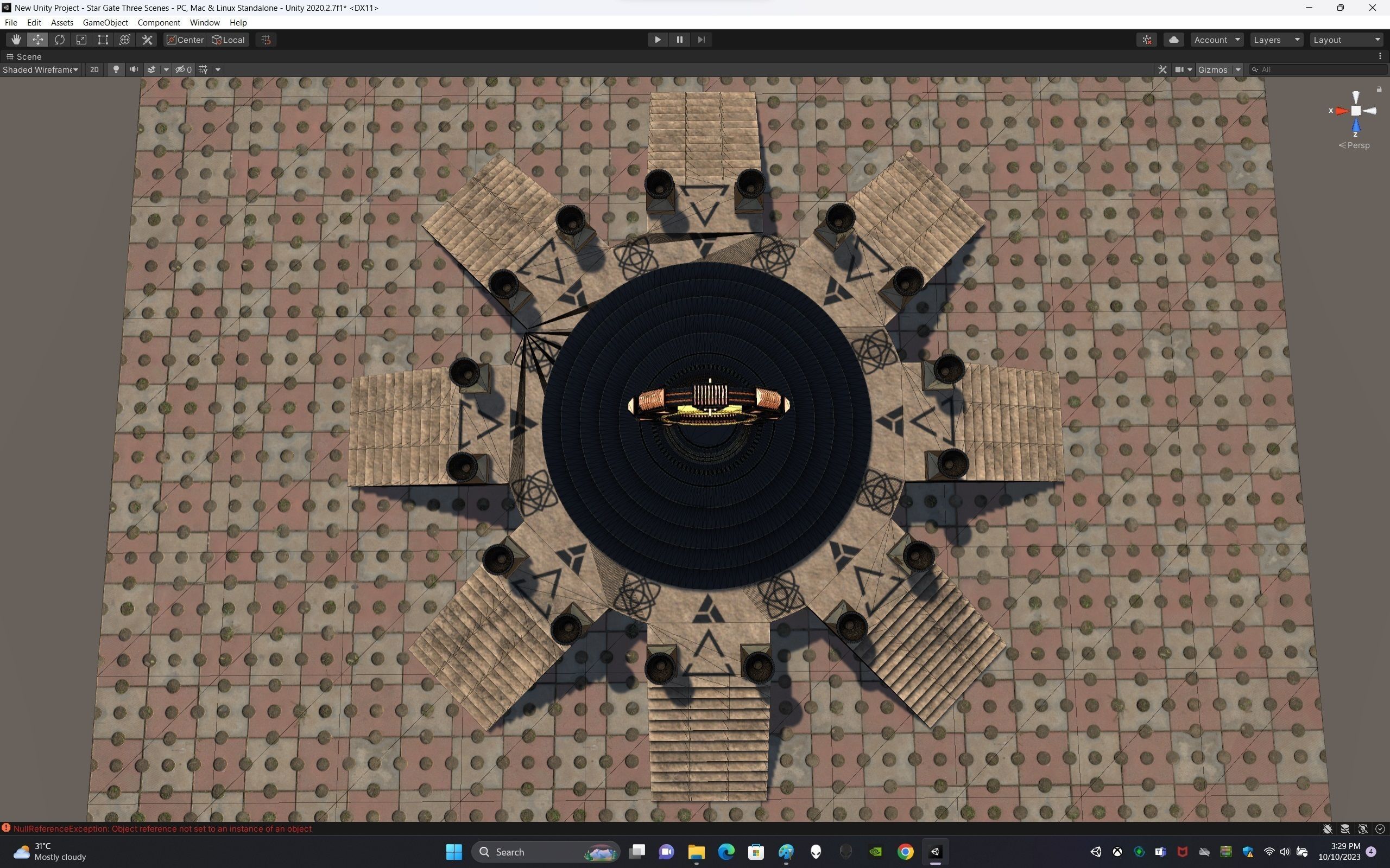 3D model Star Gate Three VR / AR / low-poly | CGTrader