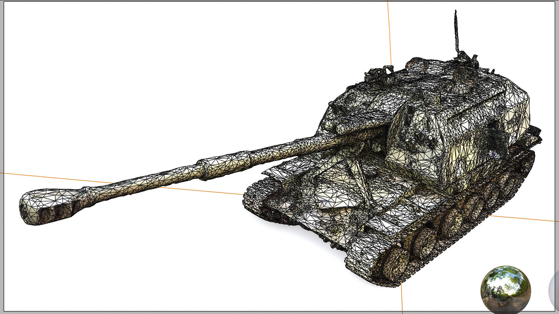 Destroyed 2S19 Msta 152 mm self-propelled howitzer M1990 3D model | CGTrader