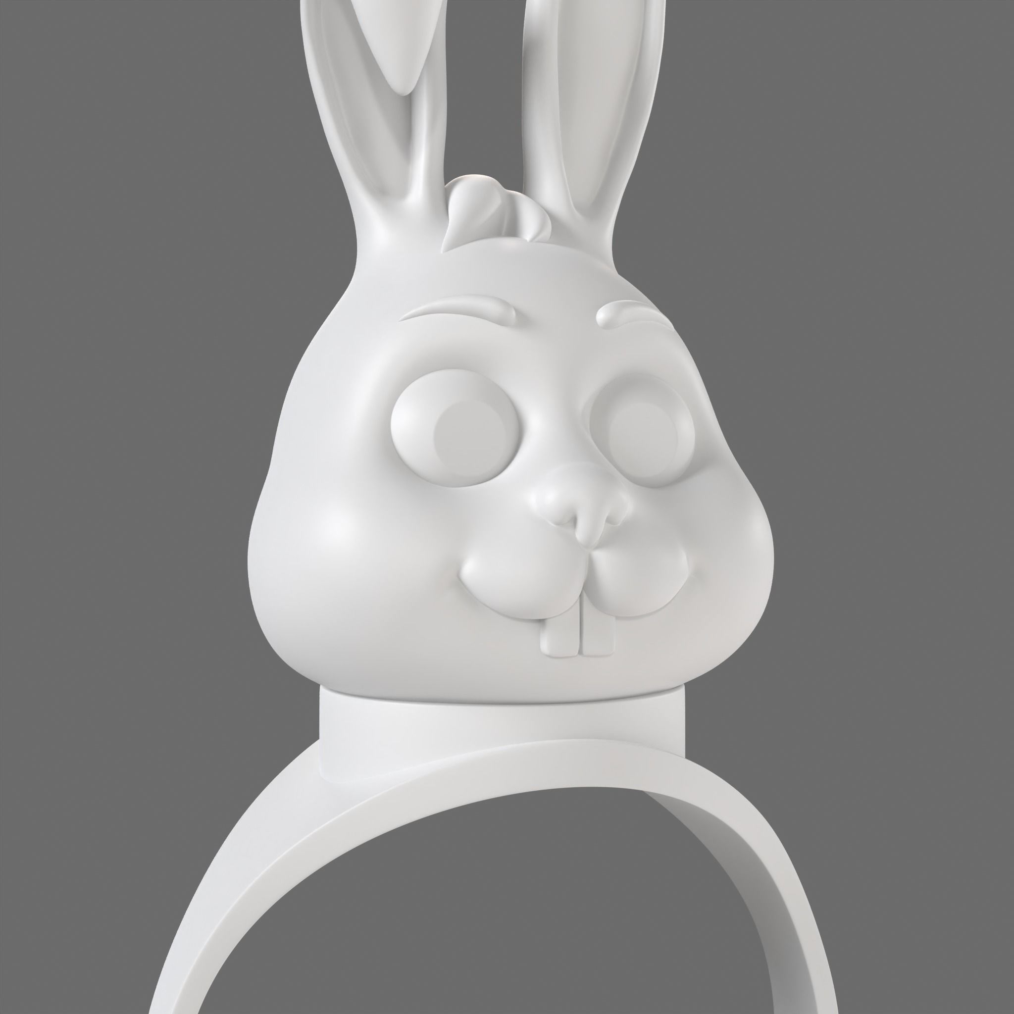 Rabbit Ring Print 3D model 3D printable | CGTrader
