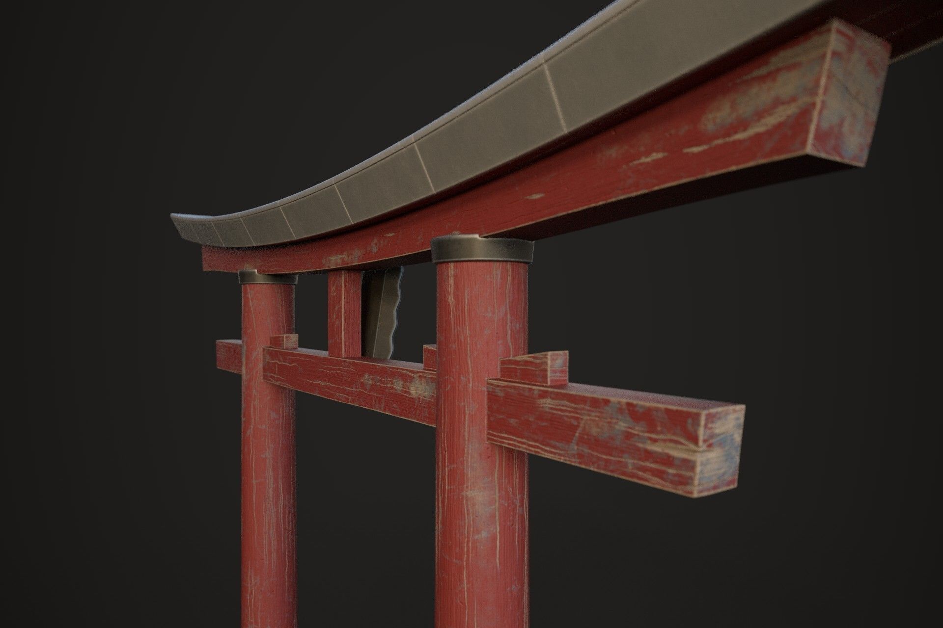 3D model Japanese Torii Gate VR / AR / low-poly | CGTrader