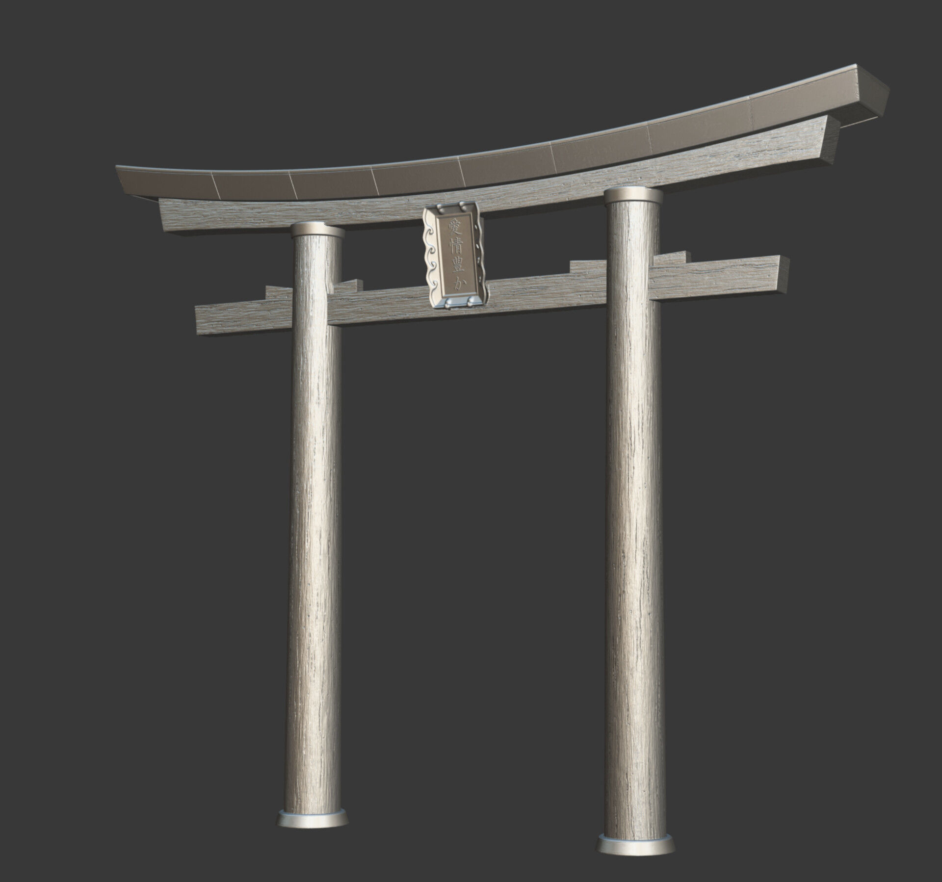 3D model Japanese Torii Gate VR / AR / low-poly | CGTrader