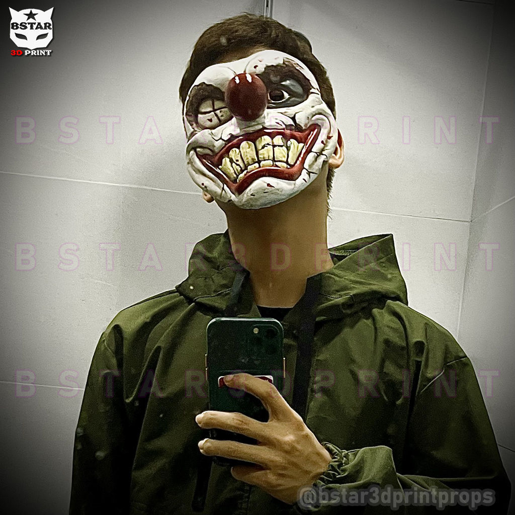 Sweet Tooth Twisted Metal Mask High Quality 3D model 3D printable ...