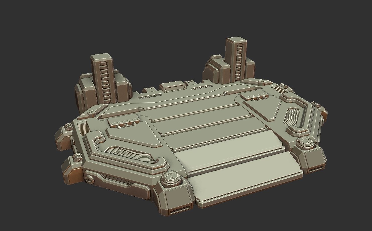SCV - Starcraft 2 3d Print Statue 3D model 3D printable | CGTrader