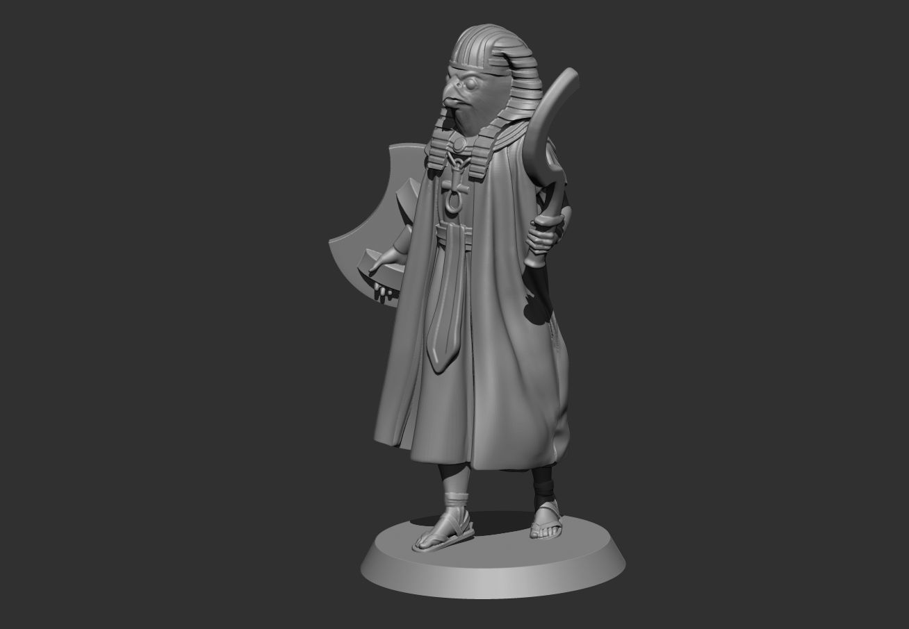 Egyptian God Gor 3D model 3D printable | CGTrader