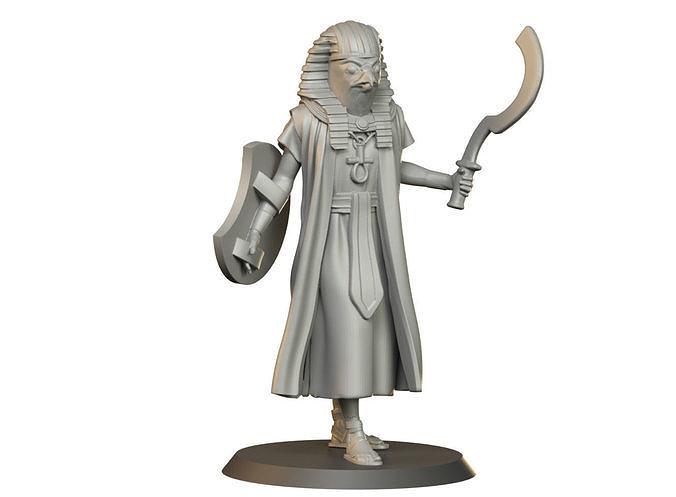Egyptian God Gor 3D model 3D printable | CGTrader