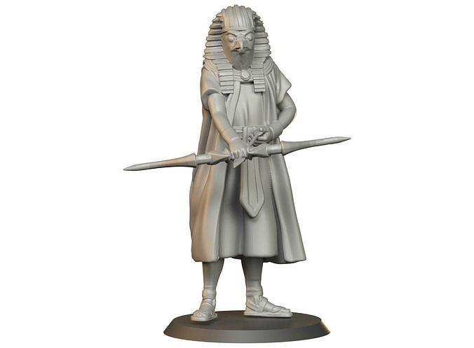 Egyptian God Gor 3D model 3D printable | CGTrader