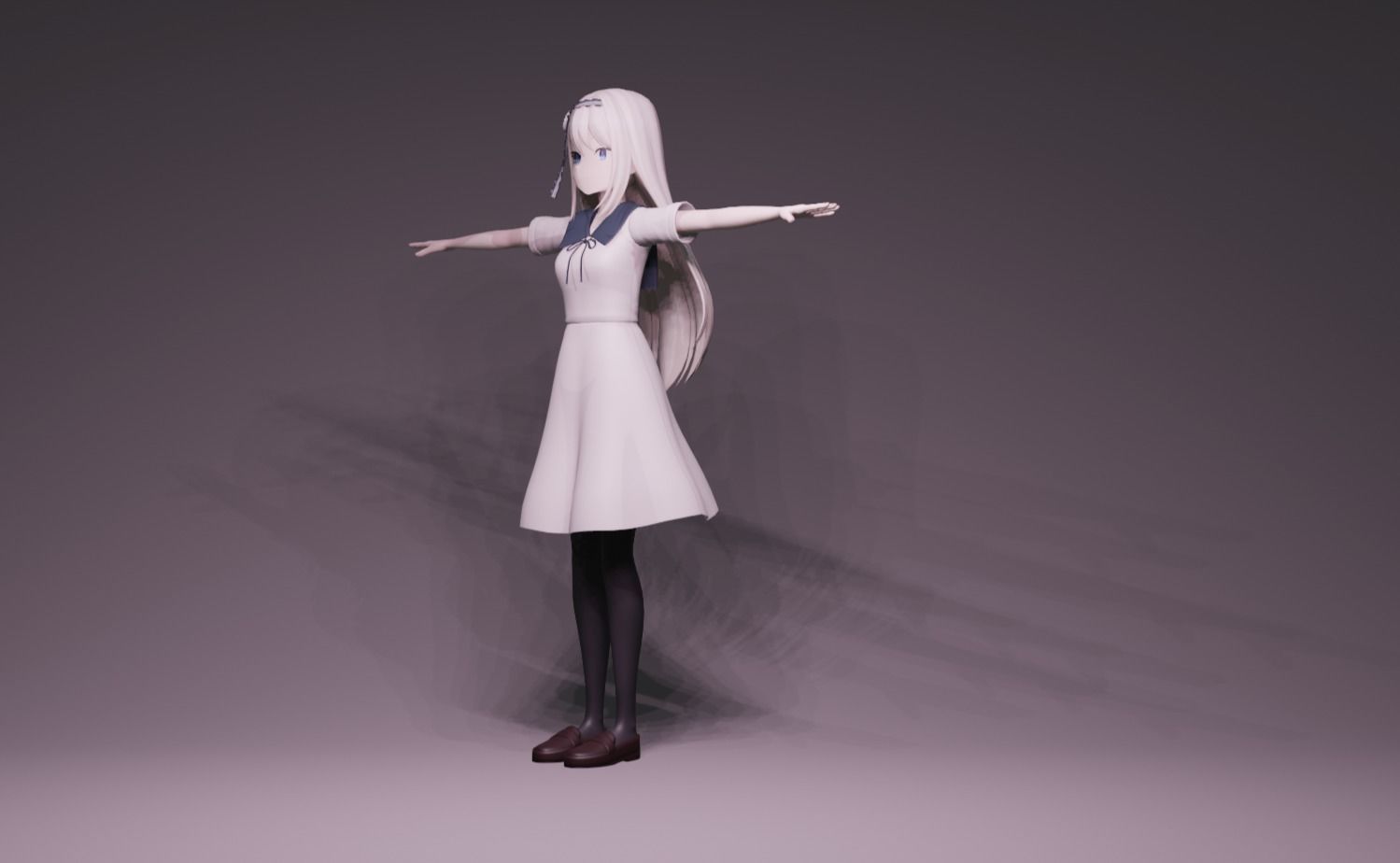 Anime Character - Kei Shirogane 3D model | CGTrader