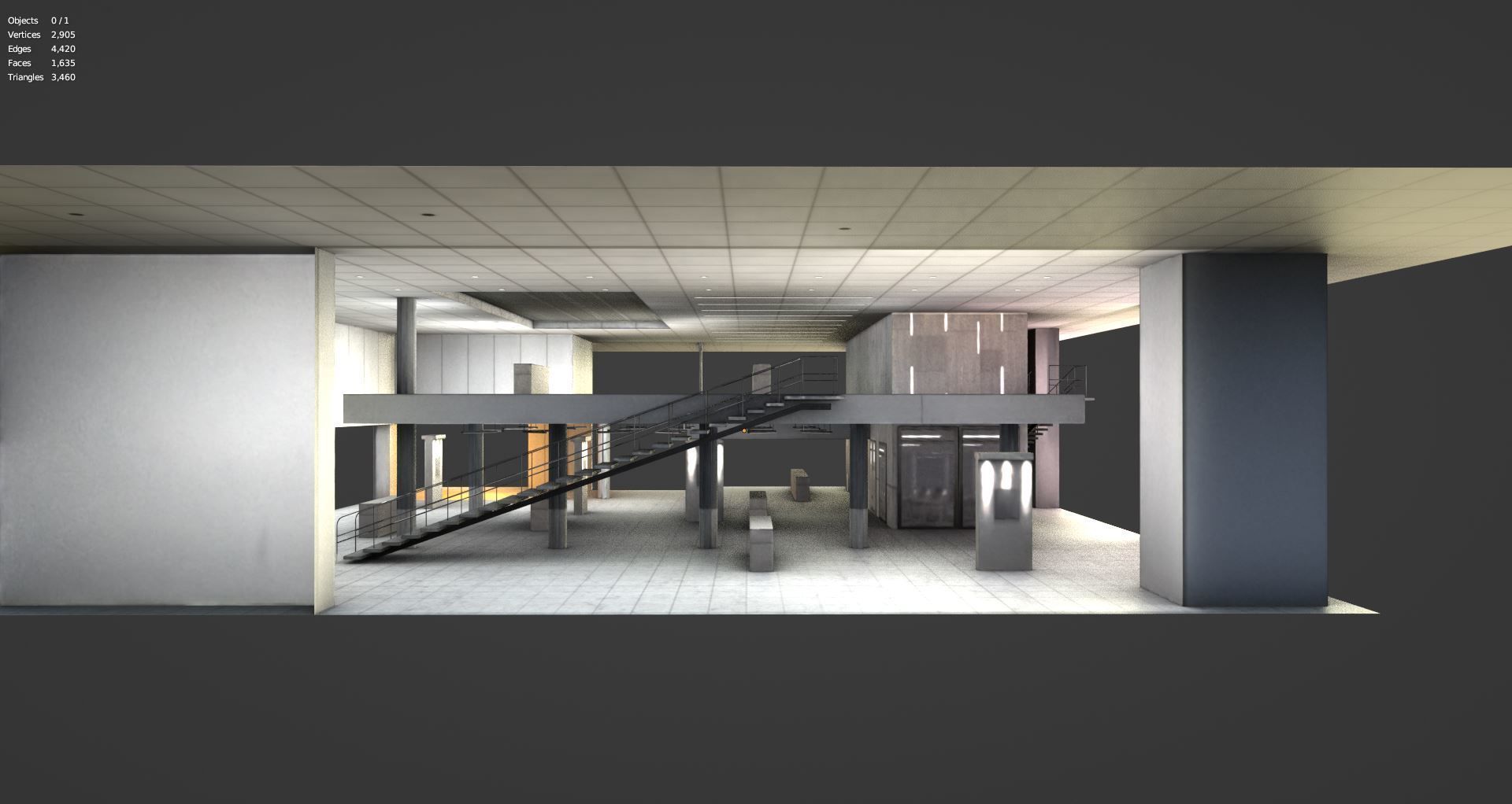 3D model Tokyo Corporate Office Building VR / AR / low-poly | CGTrader