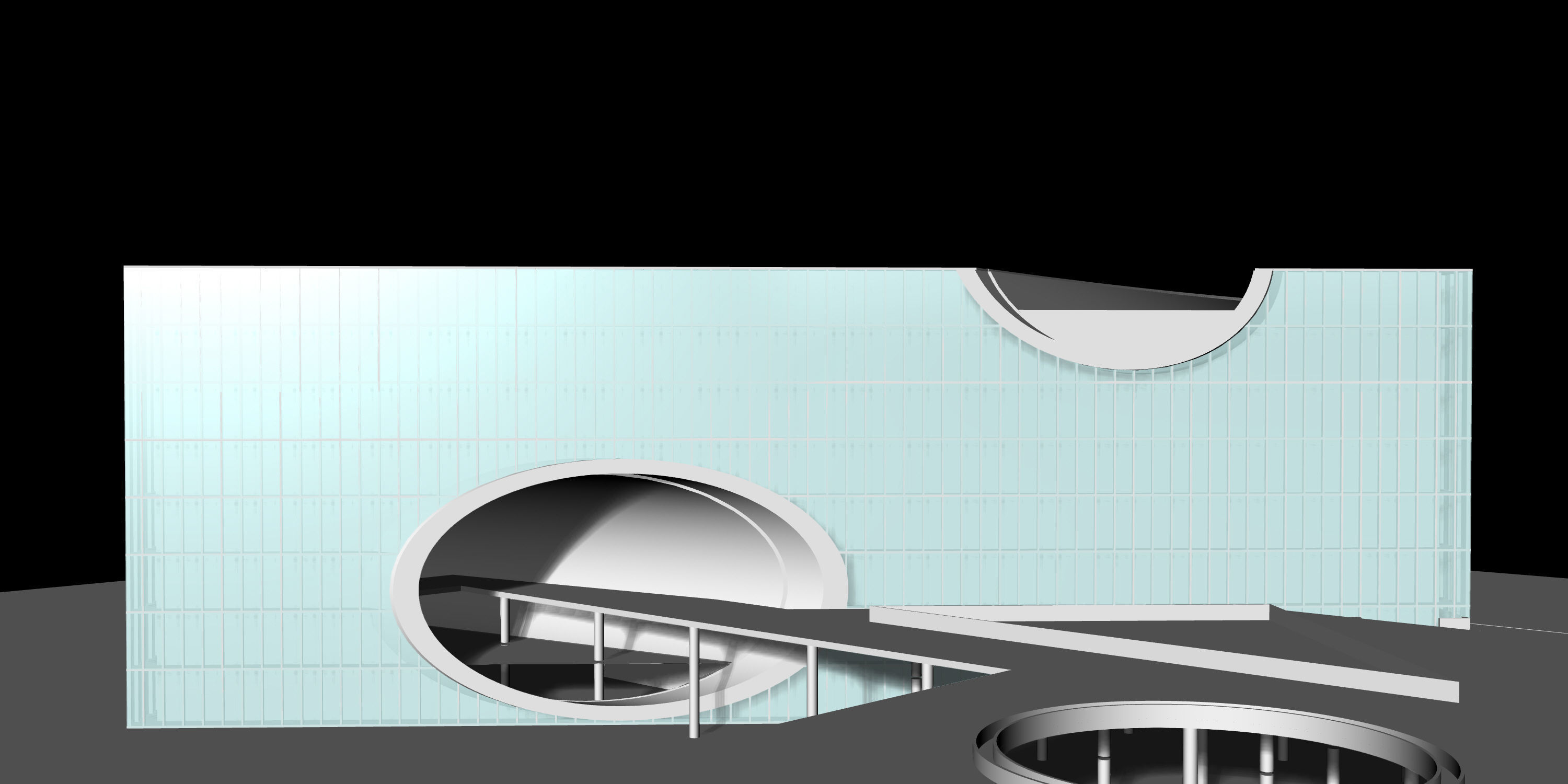 Tadao Ando - Poly Grand Theater 3D model | CGTrader